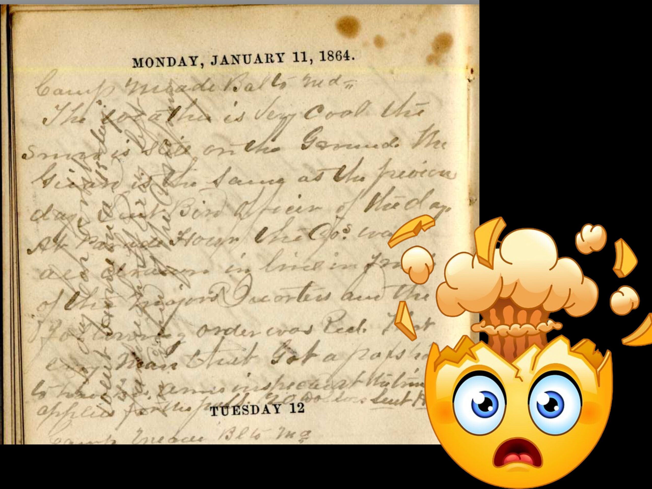 Unscrambling 19th century cross-writing – Dave Tabler